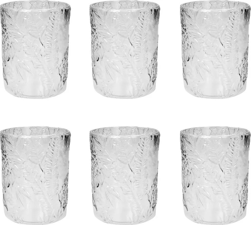 Sklenice v sadě z akrylu 6 ks 400 ml Tropical – Brandani