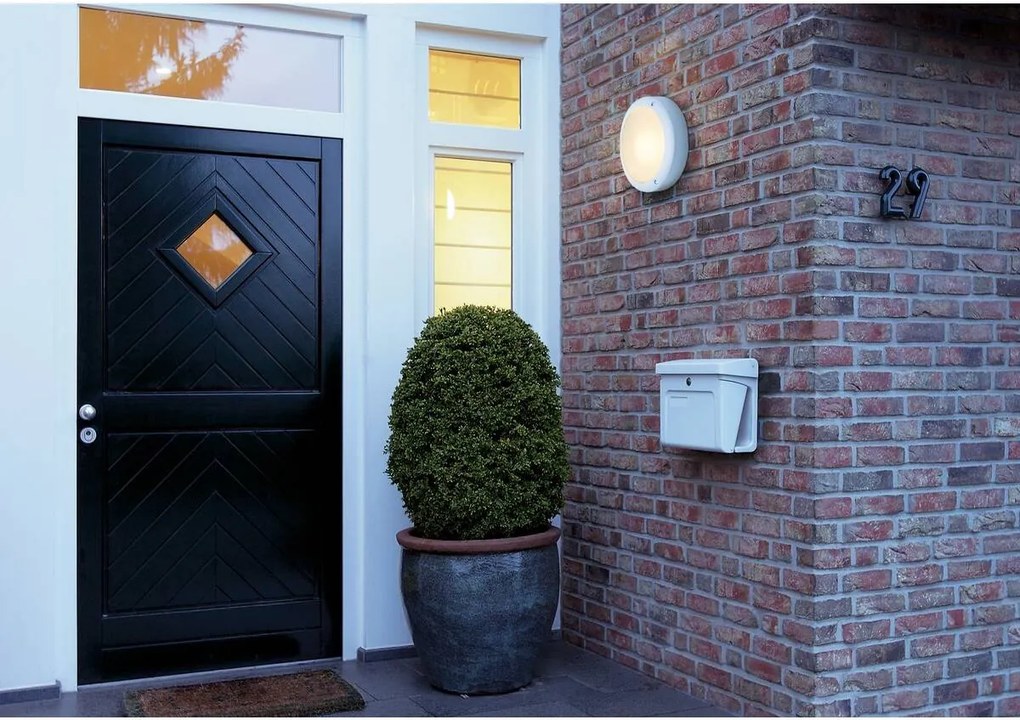 LA 229071 Venkovní svítidlo BULAN stropní bílá 230V E14 60W IP44 - BIG WHITE (SLV)