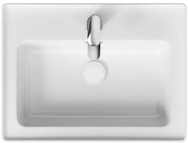 Cersanit Crea BOX skříňkové umyvadlo 60cm, bílá, K114-006