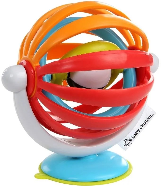 Hračka pro nejmenší baby einstein hračka aktivní s přísavkou sticky spinner
