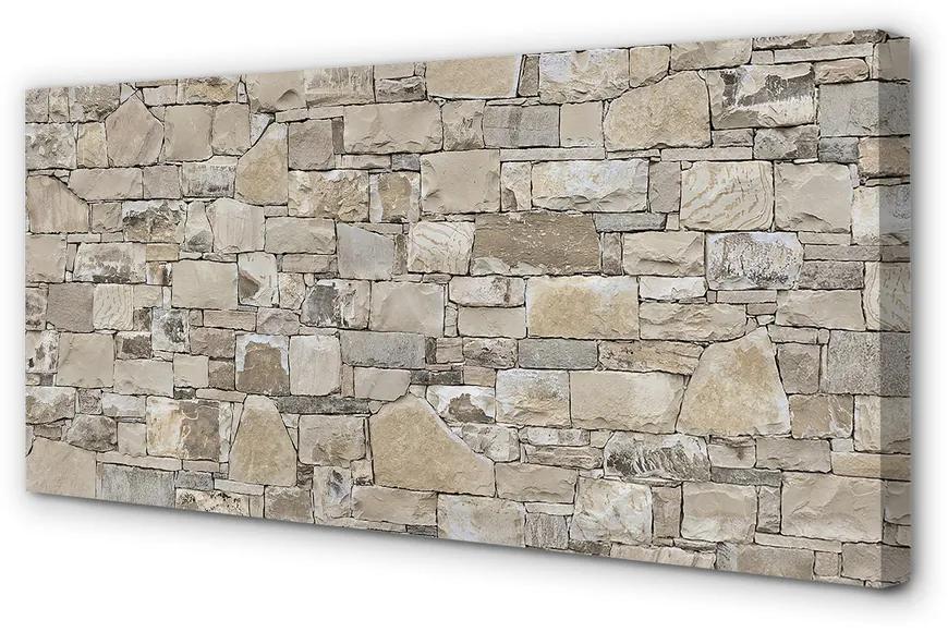 Obrazy na plátně Kamenná zeď wall 140x70 cm