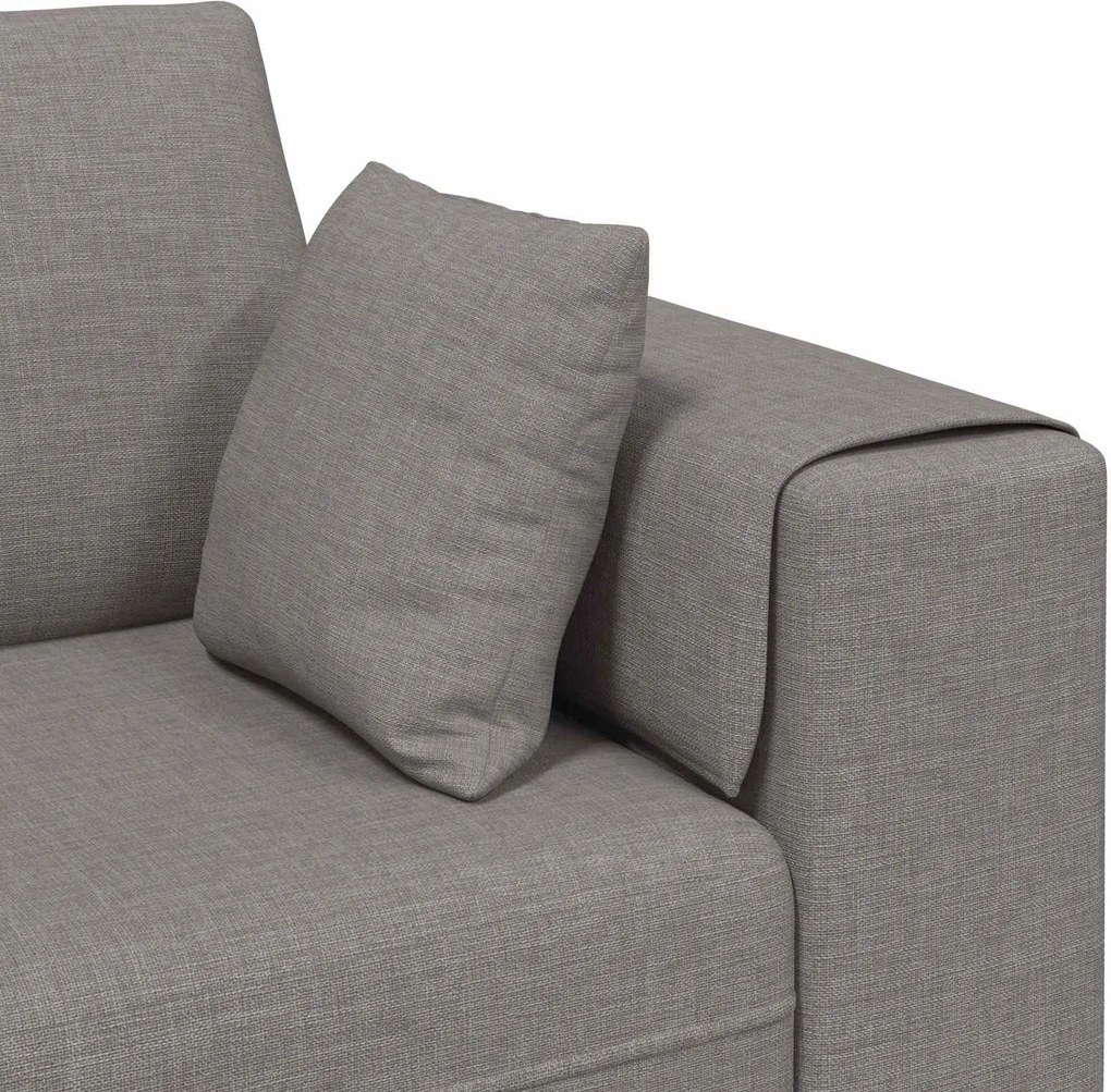 Pohovka 3 ks Taupe textil 3335167