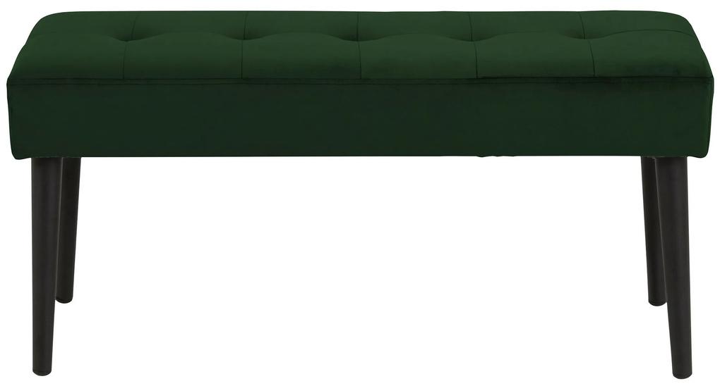 ACTONA Lavička Glory zelená 45 × 95 × 38 cm