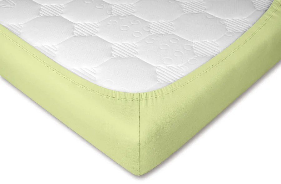 DADKA Jersey prostěradlo hrášek Rozměr 100x200x20