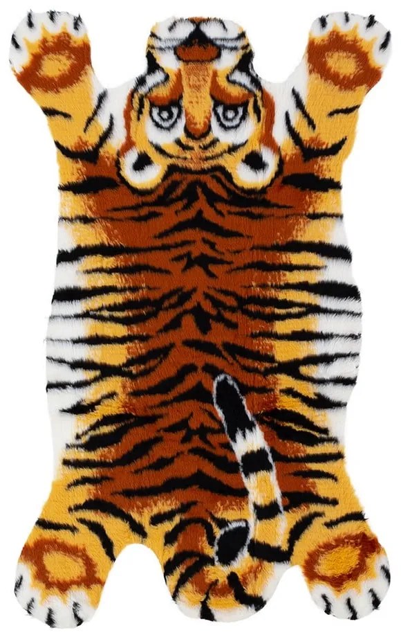Oranžovo-hnědý dětský koberec 110x70 cm Kids Buddy - Narma Biano.cz