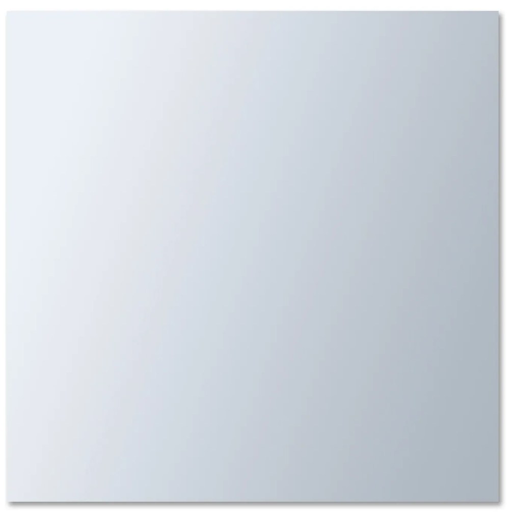 Zrcadlo na chodbu dveře zeď do koupelny pokoje ložnice předsíně nalepovací závěsné GRINDED - 60 x 60 cm o síle 5 mm s jemně broušenou hranou - bez závěsů SP6060