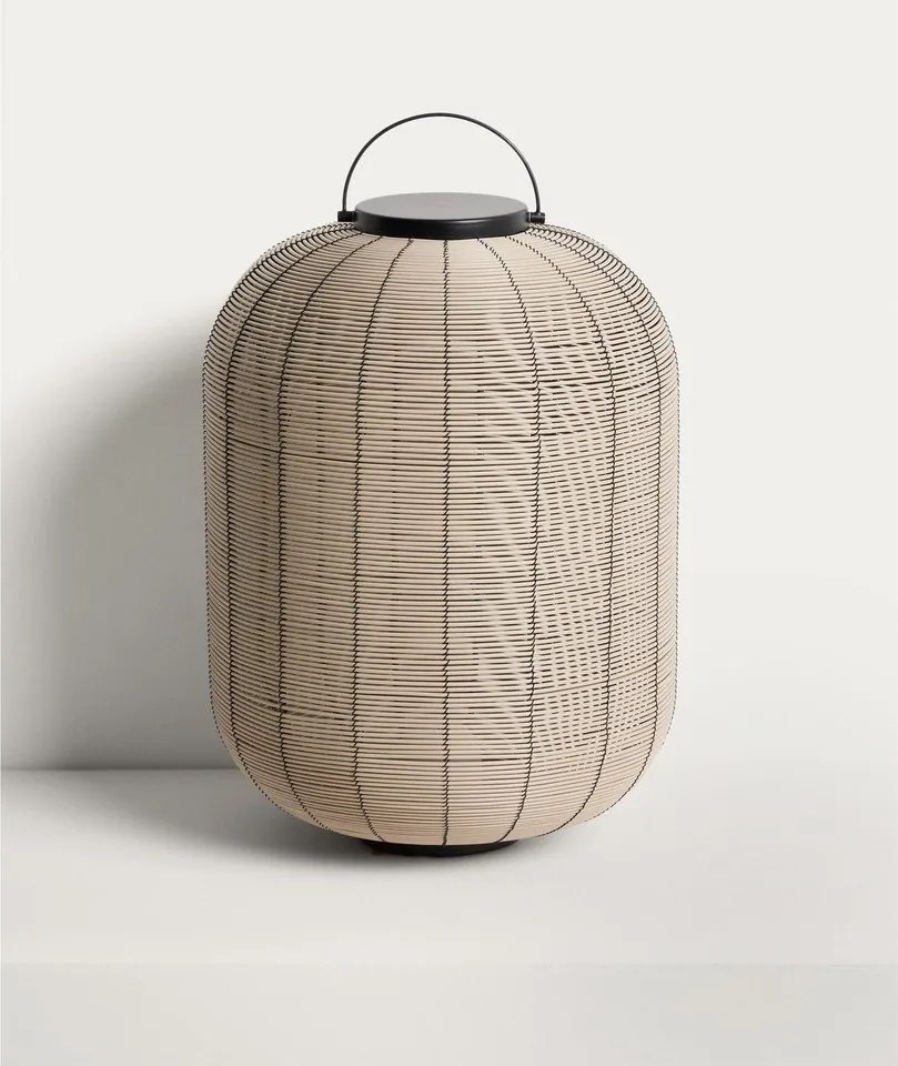 Taupe LED lucerna na USB (výška 55 cm) Saranella – Kave Home