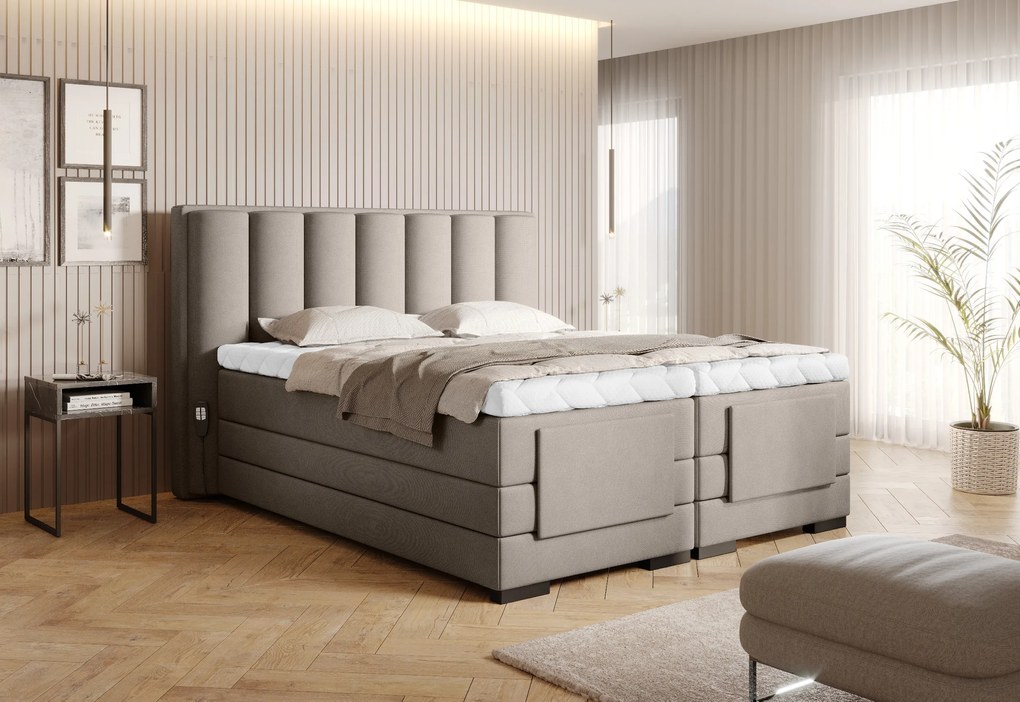 Veros boxspring postel 160x200 Materiál / Dekor: Sola 4