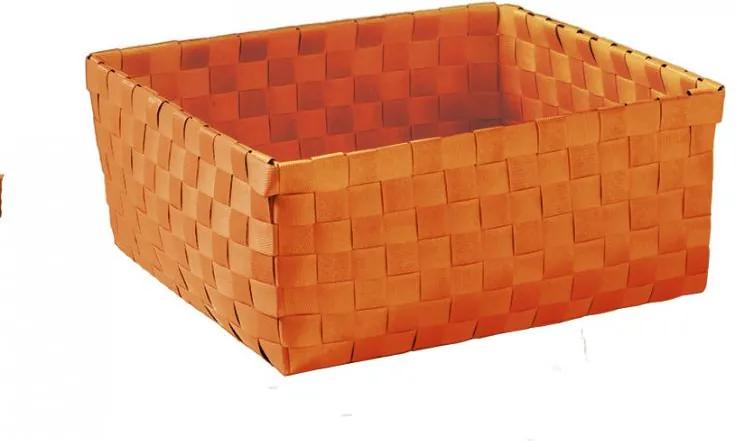 BRAVA košík velký 23x10,5x23cm, oranžový (5862488061)