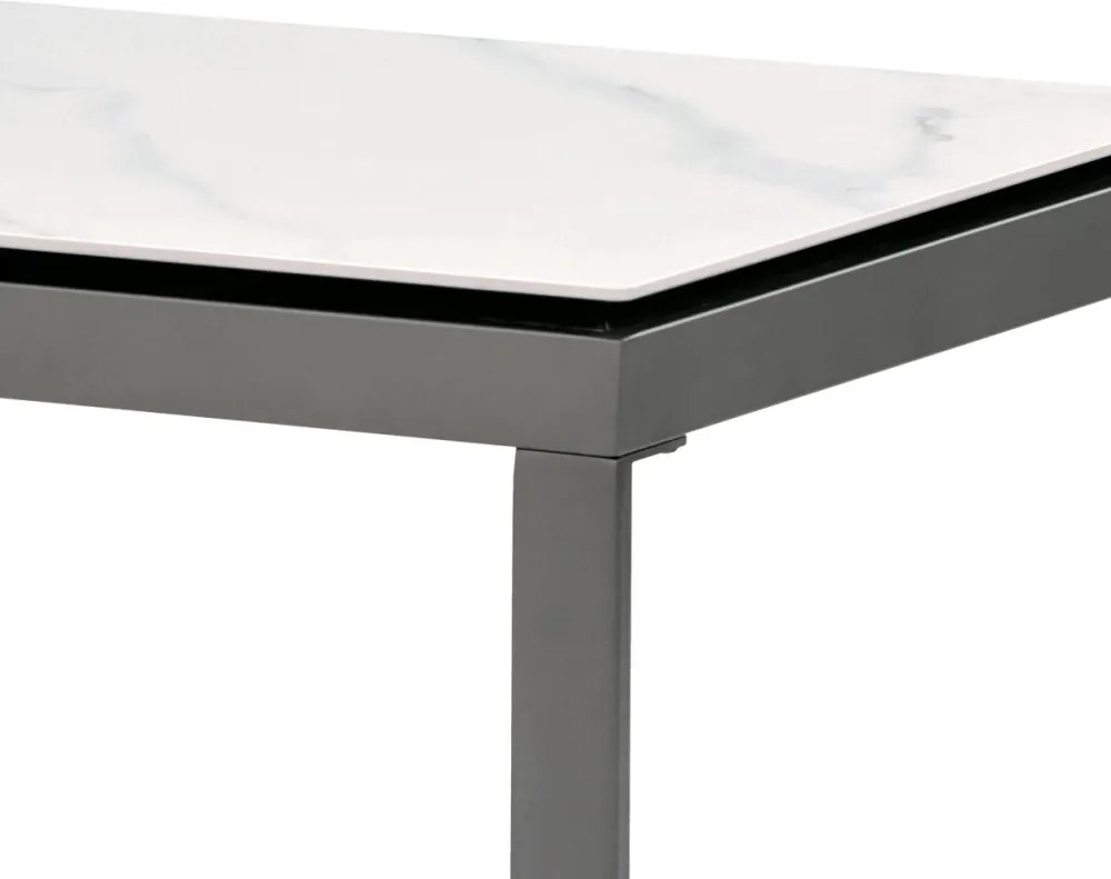Konferenční stolek AHG-284 WT, slinutá keramika, mramor (121 x 61) cm