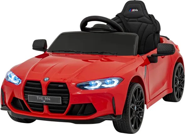 Elektrické autíčko BMW M4 červené