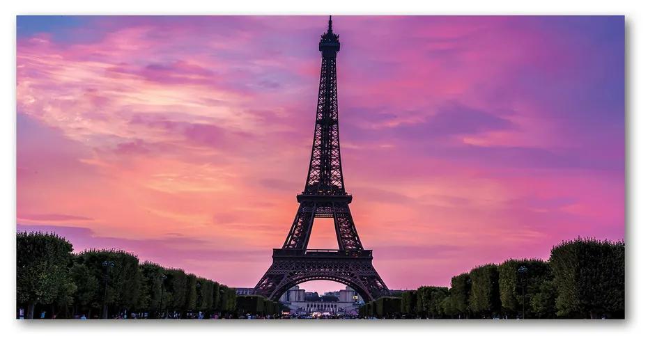 Wallmuralia Foto obraz akrylové sklo Eiffelova věž Paříž 140x70 cm