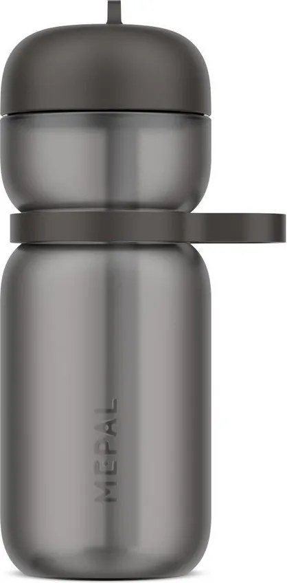 Antracitová plastová lahev 600 ml Active – Mepal