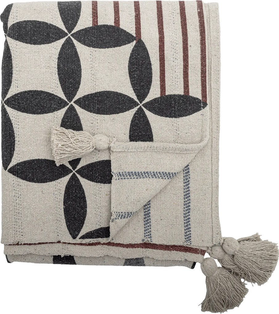 BLOOMINGVILLE Přehoz z recyklované bavlny FORMA 130x155 cm 82063230