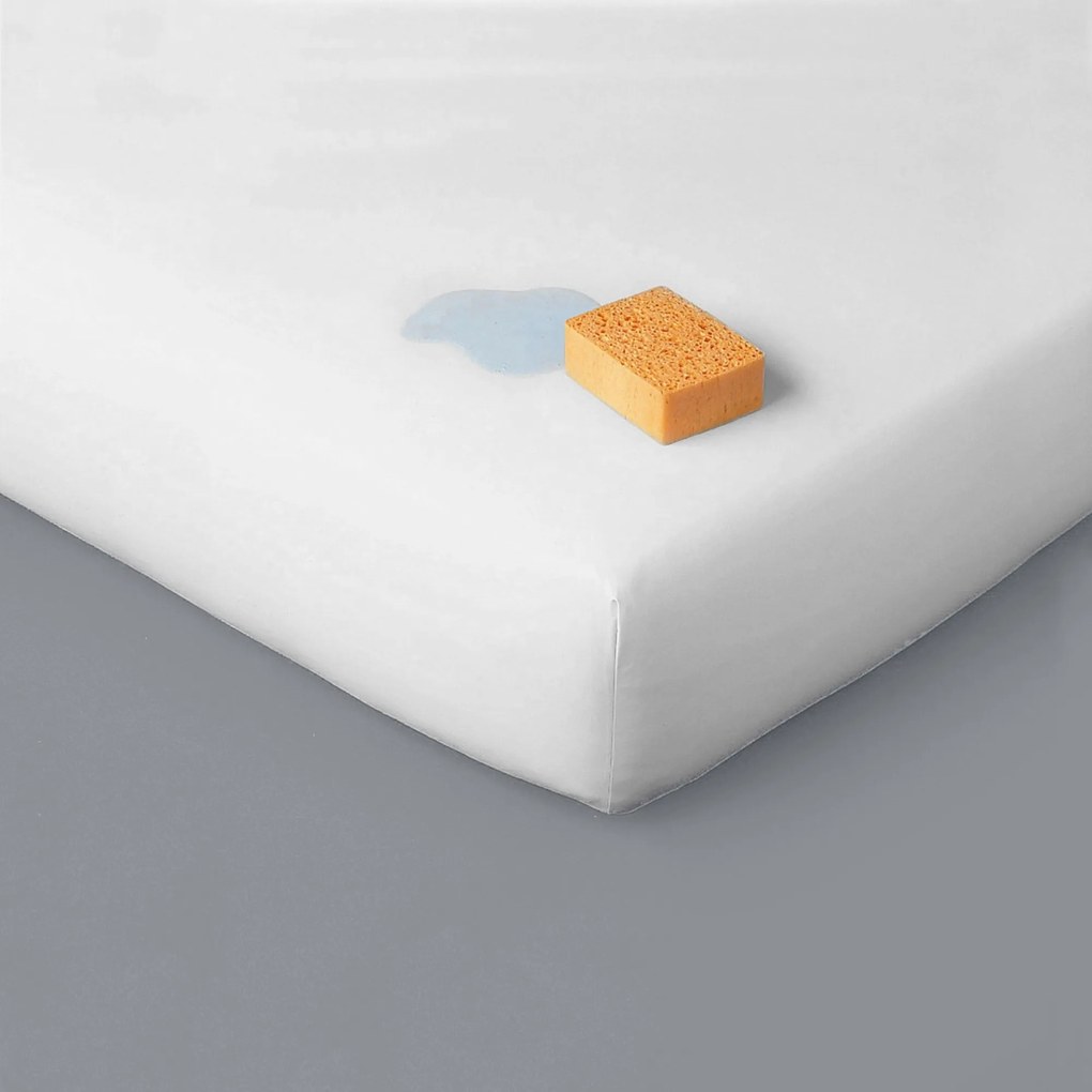 Blancheporte Prodyšná ochrana matrace, PVC bílá 160x200cm
