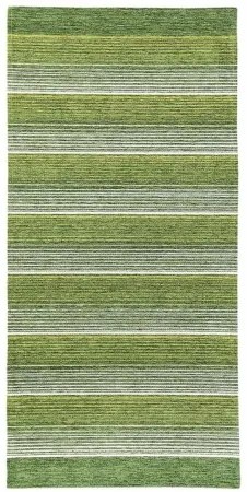 Koberce Breno Koupelnová předložka LAOS (Gobelin) 140/999X, Zelená, 75 x 160 cm