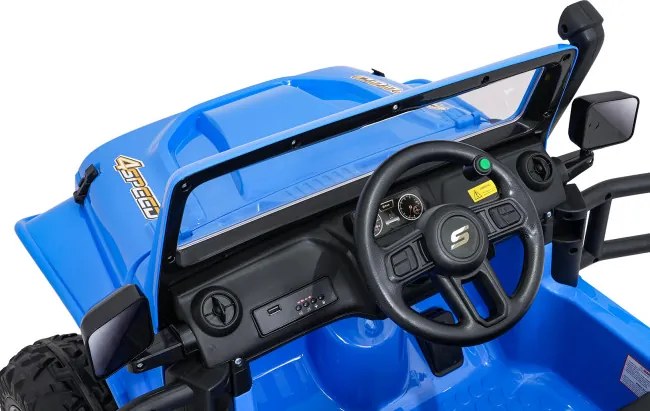 Elektrické autíčko Jeep Monster modré