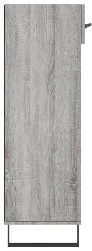 Botník šedý sonoma 60 x 35 x 105 cm kompozitní dřevo - Default Title