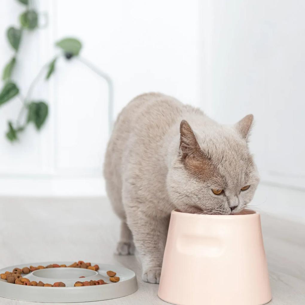 Pet Amour Designová miska pro kočky Tower růžová