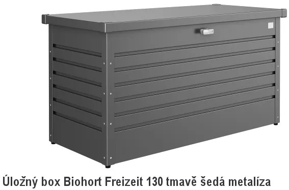 Biohort Úložný box FreizeitBox 130 Barva: stříbrná metalíza