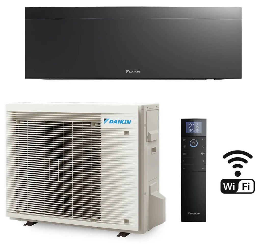 Klimatizace Daikin Emura černá 4,2 kW - sestava 1+1 včetně montáže