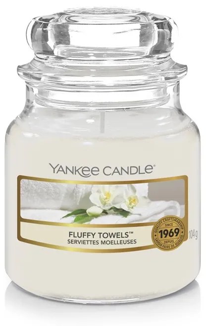 VONNÁ SVÍČKA YANKEE CANDLE FLUFFY TOWELS 104 g