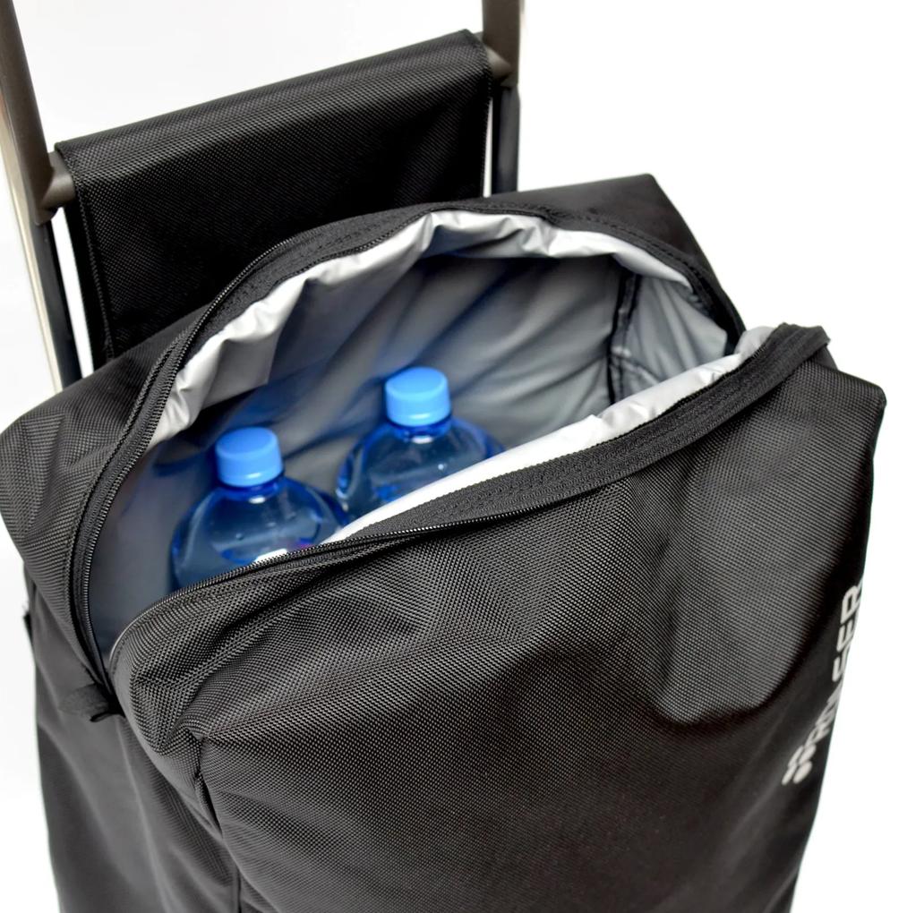 Rolser Igloo Termo MF 2 nákupní taška na kolečkách, černá