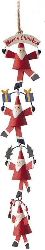 Vánoční dekorace G-Bork Santa Claus Red