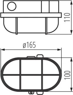 Svítidlo Kanlux MILO 7040T E27 IP54 70522