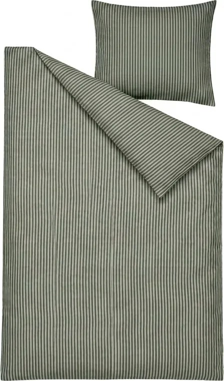 Bavlněné povlečení SOFT STRIPES zelené Rozměr povlečení: 70 x 80 cm | 140 x 200 cm