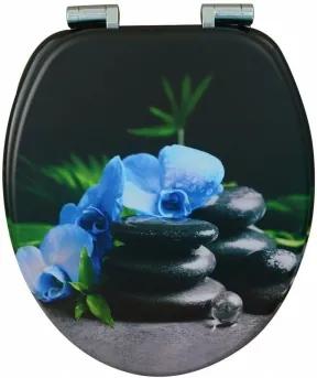 Eisl Sanitär EDBLO01SC Blue Orchid WC sedátko Softclose - MDF