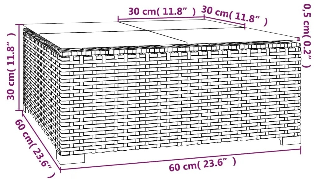 10dílná zahradní sedací souprava s poduškami polyratan černá,  3102633