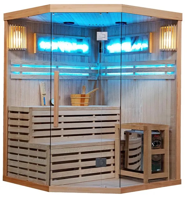 BPS-koupelny Finská sauna Relax  150x150, 4-5 osob