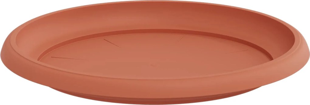 Květináče 6 ks Cihlově červená Ø 34 x 28 cm Plast 3403273