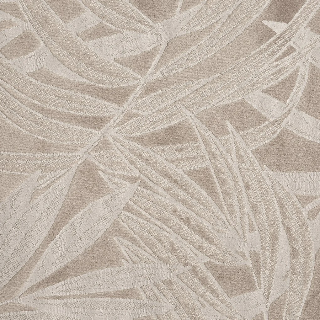 ZATEMŇOVACÍ ZÁVĚS NA KROUŽCÍCH VERA 140X250 CM LISTY