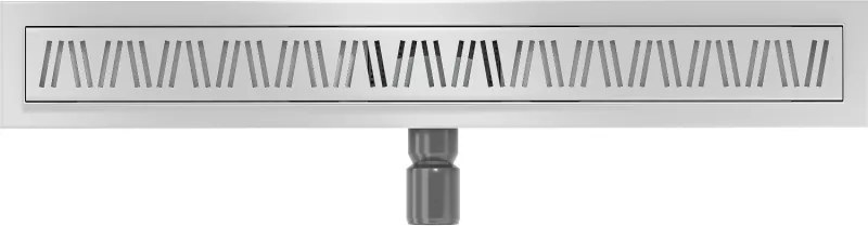 Mexen Flat nerezový sprchový žlab 70 cm vzor M22, 1029070-15