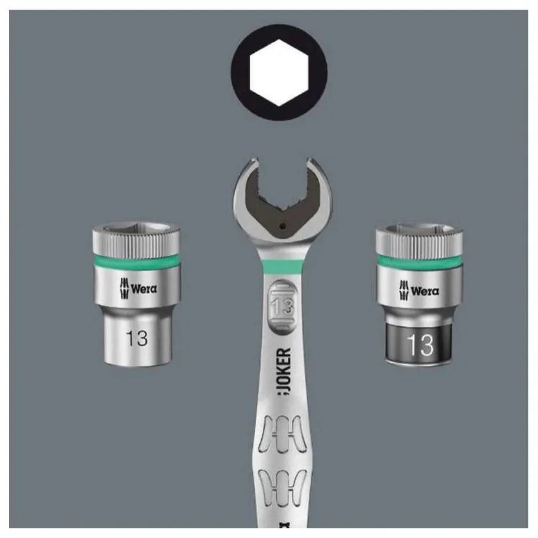 Wera 003185 Zástrčné hlavice 8767 B TORX HF 1 pro Zyklop 3/8" (6 ks - s pridržávací funkcí)