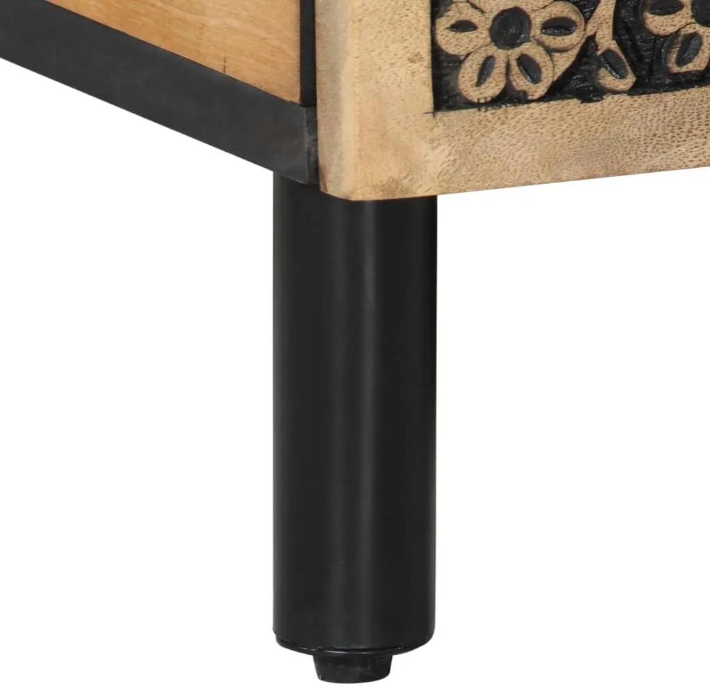 vidaXL Konferenční stolek 80 x 50 x 40 cm masivní mangovníkové dřevo [358217]