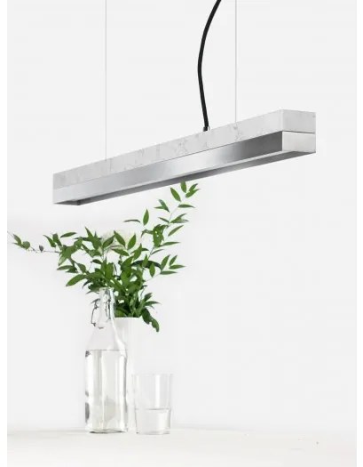 GANTlights Závěsné svítidlo GANTLights, Mramor Carrara+Nerez, 92 cm, denní bílá