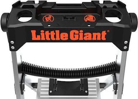 Little Giant Xtra-Lite Plus hliníkové schůdky s plošinou a madlem počet schodů/výška plošiny: 4 / 110 cm, Model: 6