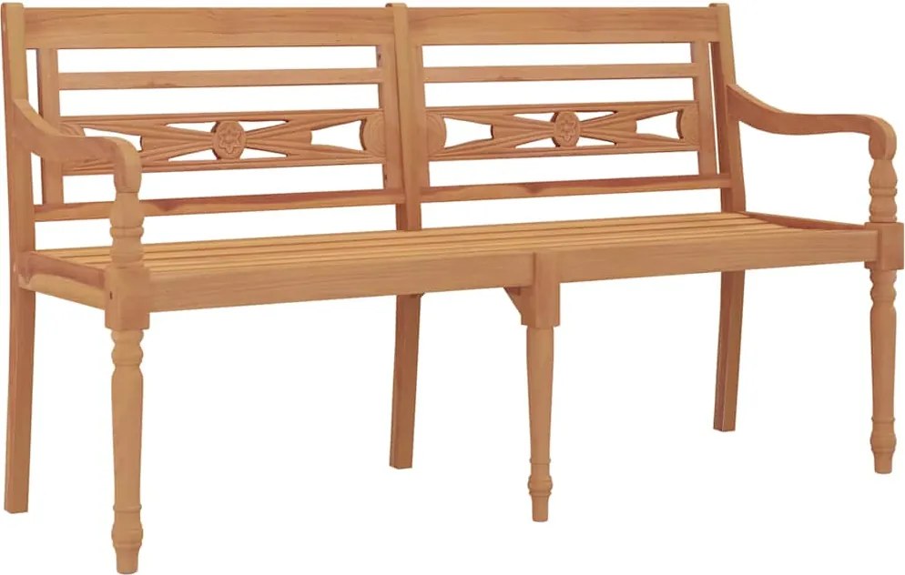 Lavice Batavia 150 cm masivní teakové dřevo 319147