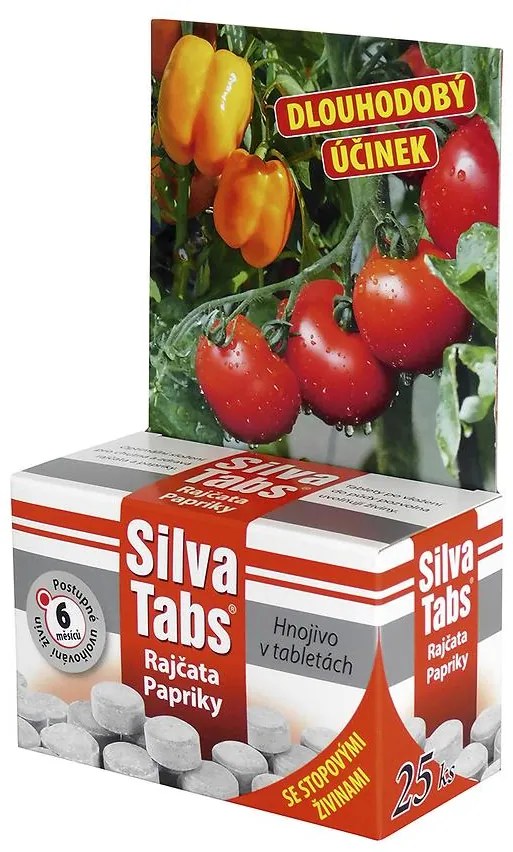 Silva Tabs - hnojivo v tabletách - rajčata a papriky 250 g