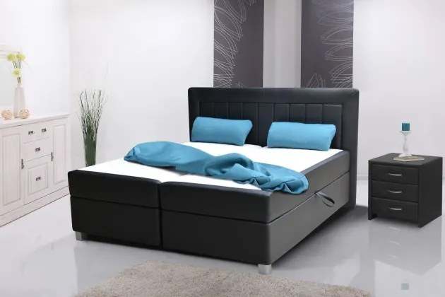 Postel Boxspring Brity Lux 4 170x200, vč. matrace a úp