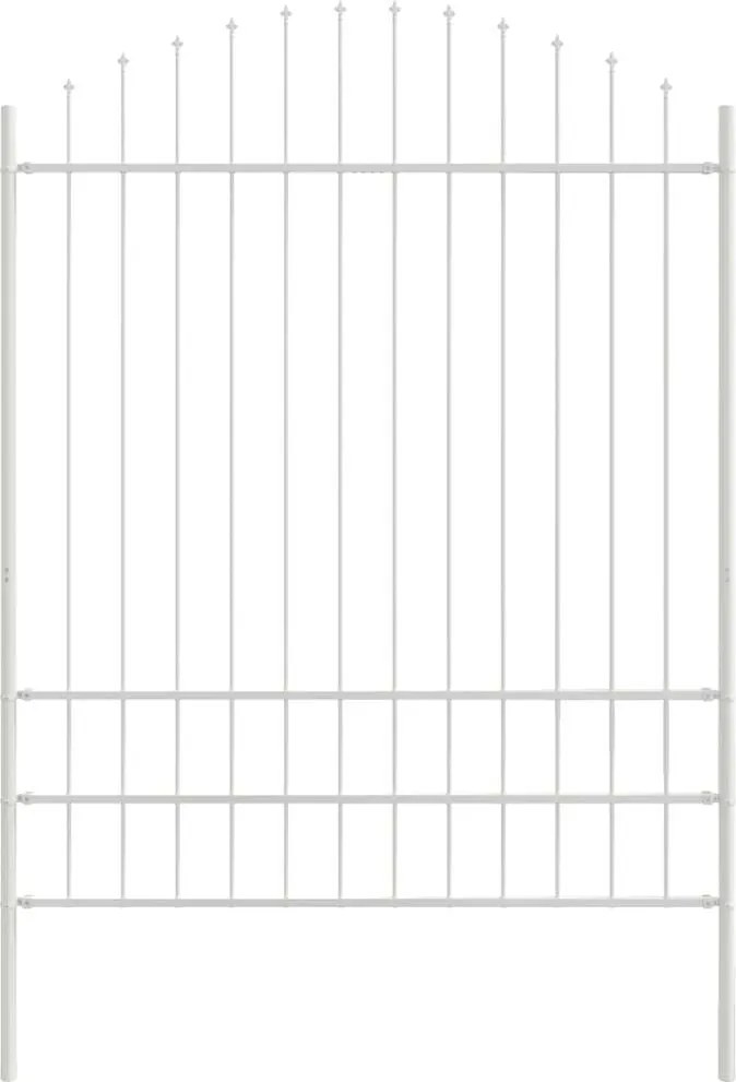 Zahradní plot WOERDEN 2 ks 170 x 225 cm Práškově lakovaná ocel 3360141