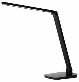 LUCIDE VARIO Desk Lamp 8W 2700-6500K 420LM Black, stolní lampa