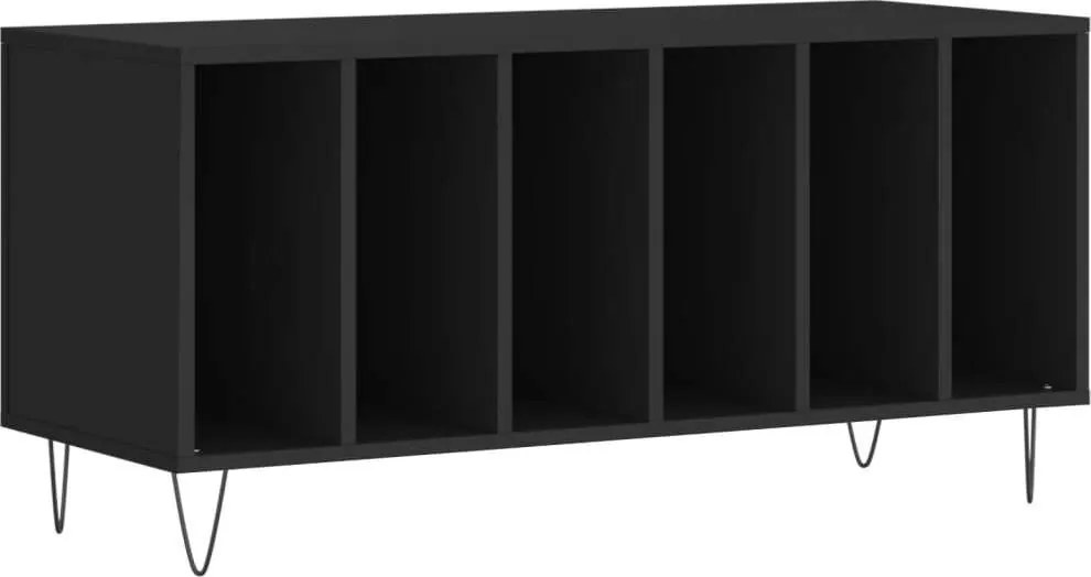 vidaXL Skříňka na LP desky 100x38x48 cm kompozitní dřevo [831754] Barva: Betonová šedá