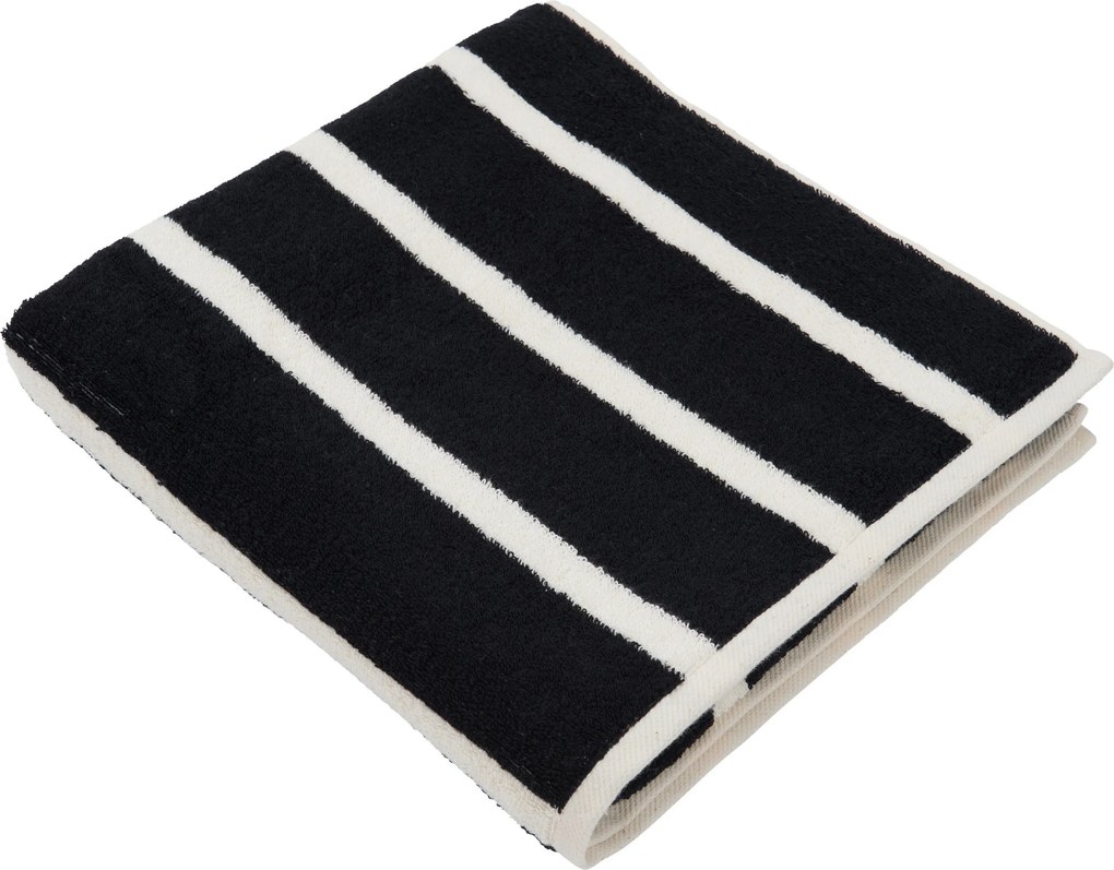 XXXLutz OSUŠKA DO SPRCHY, 70/140 cm, černá, ecru Dieter Knoll - Osušky - 006792016001
