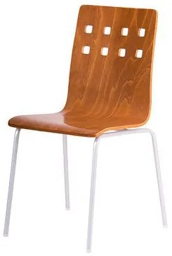 Dřevěná jídelní židle Nela Alu, třešeň