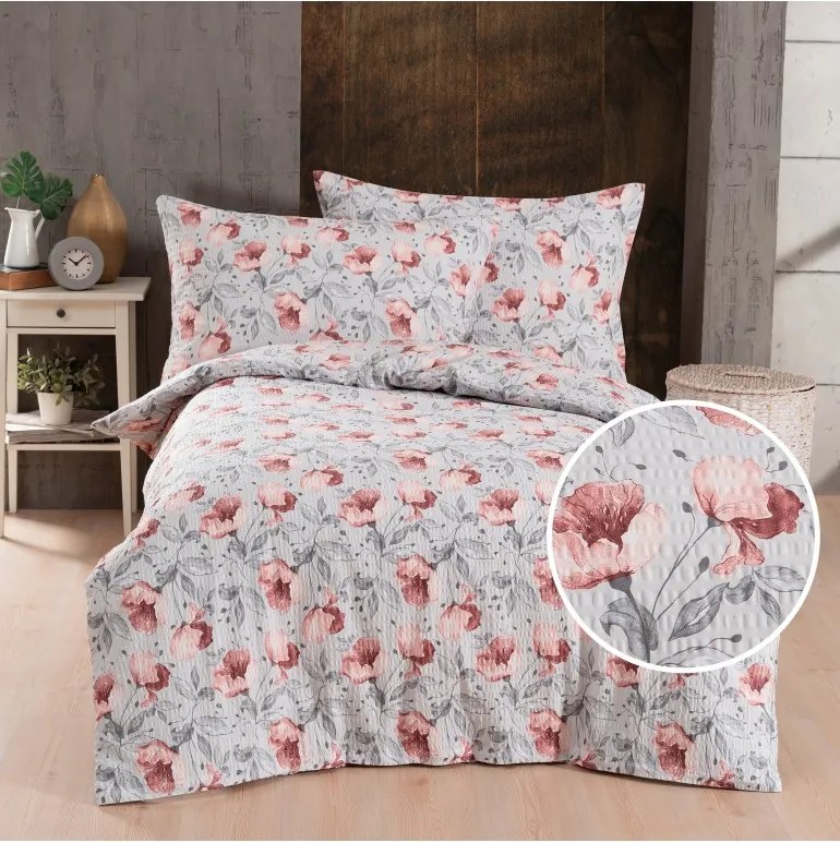 Povlečení krepové Karin EMI, Standardní set jednolůžko obsahuje 1x 140x200 + 1x 70x90