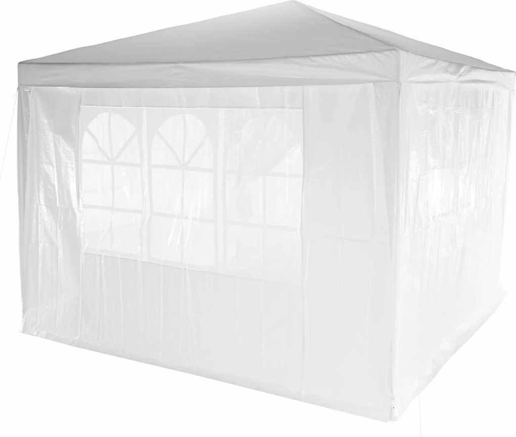 Zahradní párty stan, bílá, 3x3 m, TEKNO TYP 1